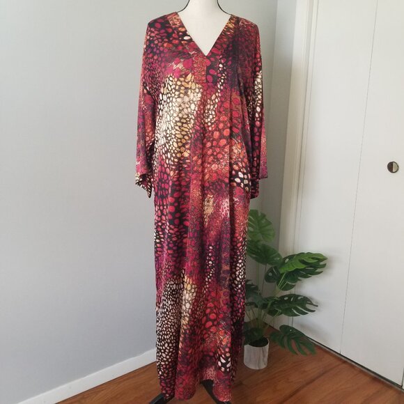 Natori | Dresses | Natori Animal Print Caftan M | Poshmark
